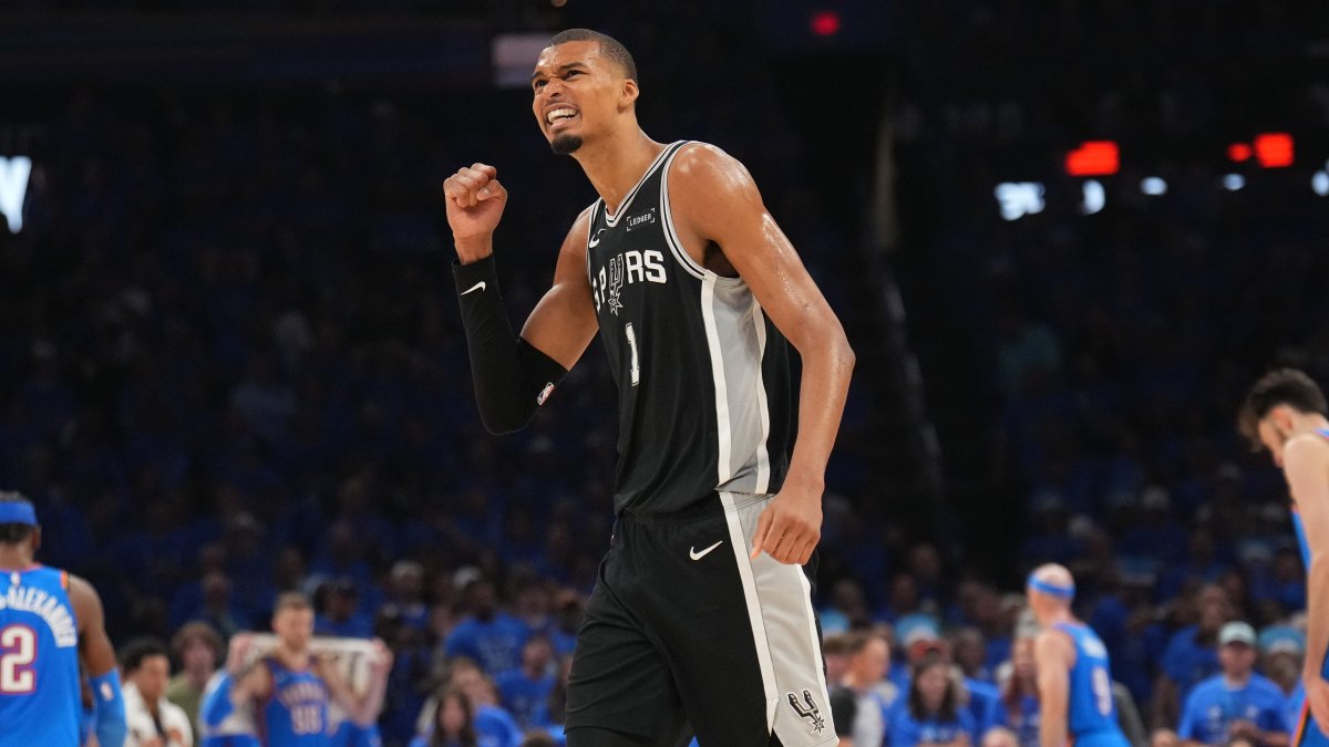 Spurs upset Thunder in Game 7 to advance to NBA Finals vs. Knicks – NBC ...