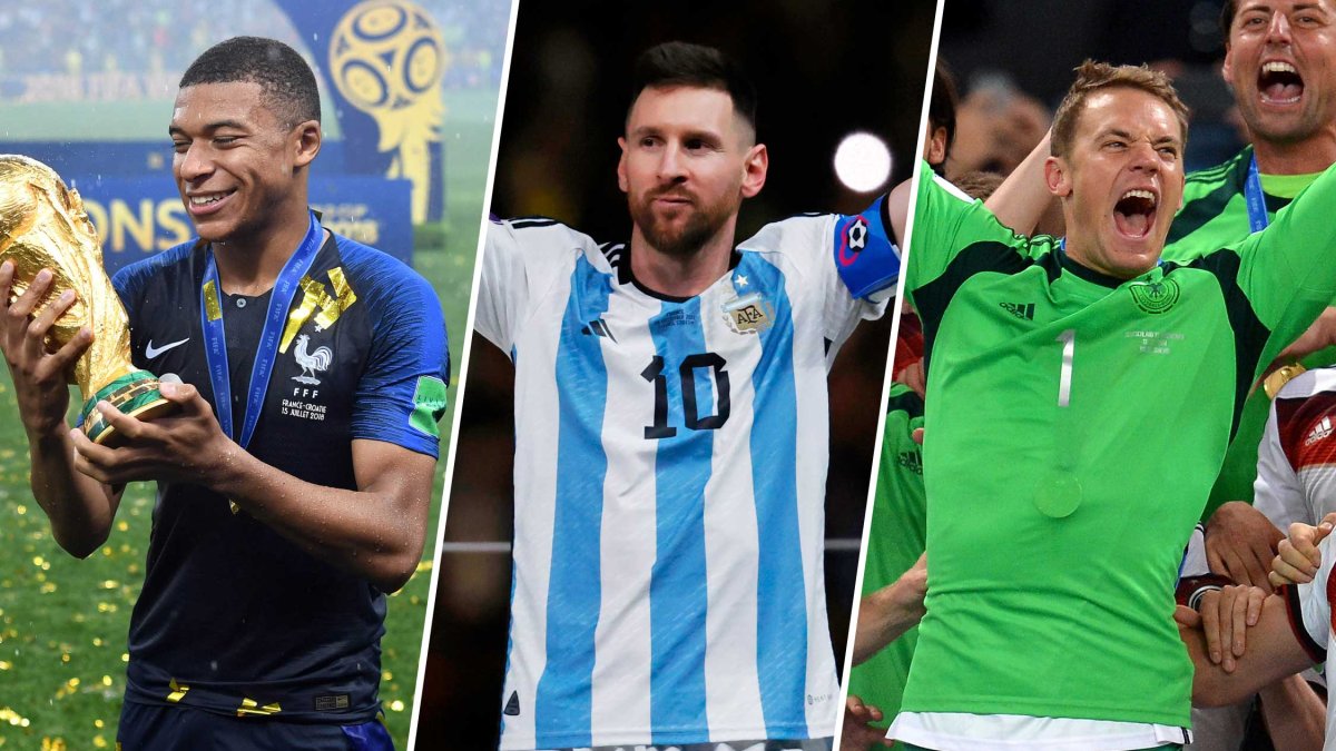 Messi, Mbappe among soccer stars chasing second World Cup title – NBC ...