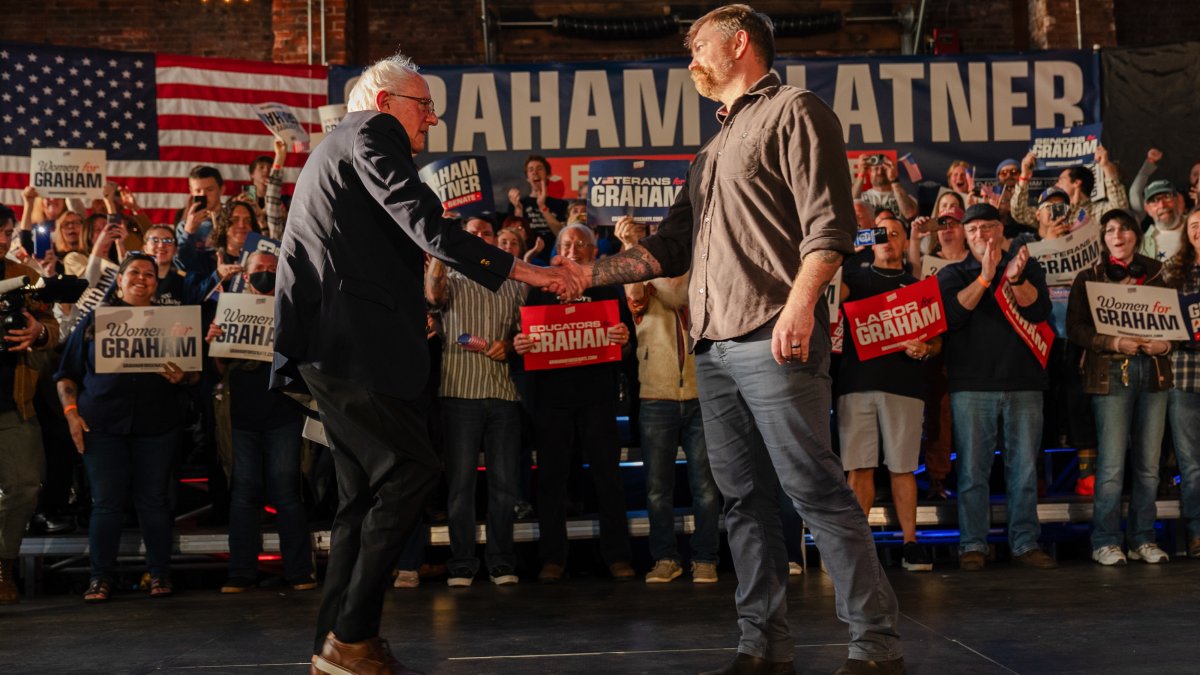 Bernie Sanders defends Graham Platner after sexually explicit texts ...