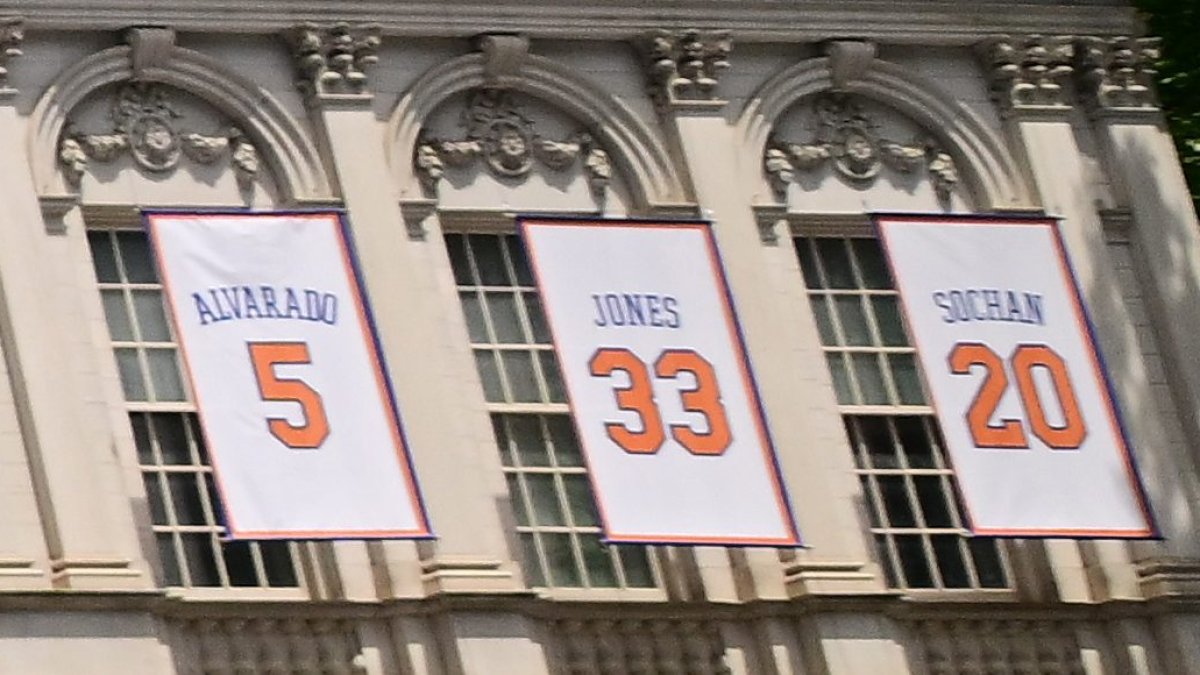 Patrick Ewing retired number incorrectly used at Knicks’ parade – NBC ...