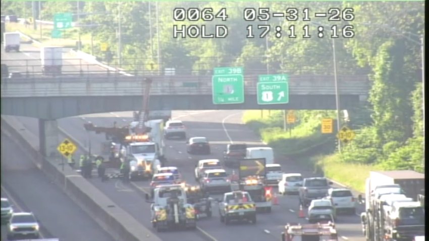 I-95 North in Milford reopens after overturned vehicle causes lane ...